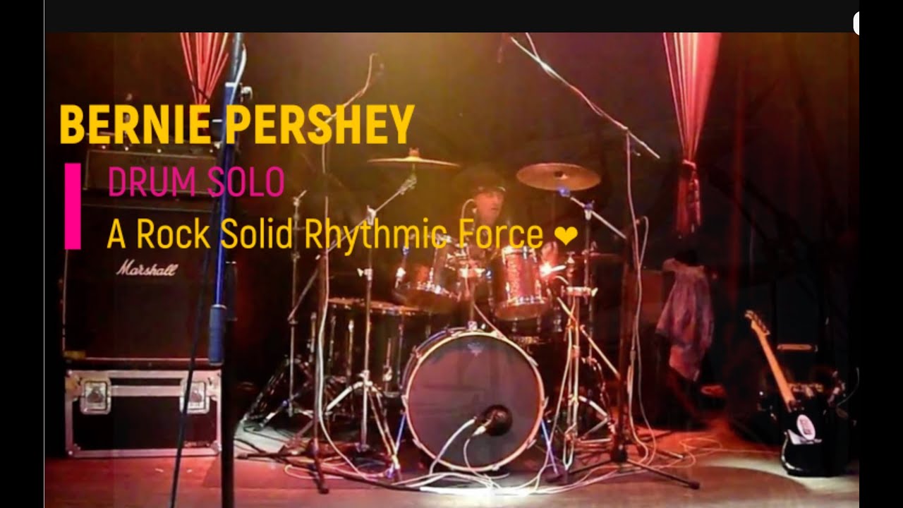 Bernie Pershey Drum Solo | Rock Solid Drums - YouTube