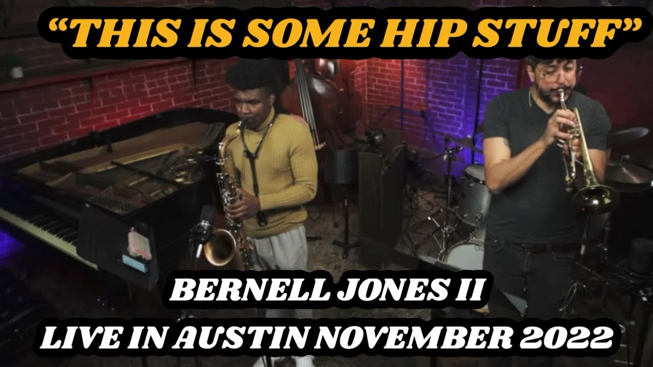 This Is Some Hip Stuff | Bernell Jones II Live at Monks Jazz Club - YouTube