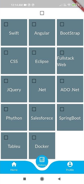 #Flutter Grid view Multi selection example - YouTube