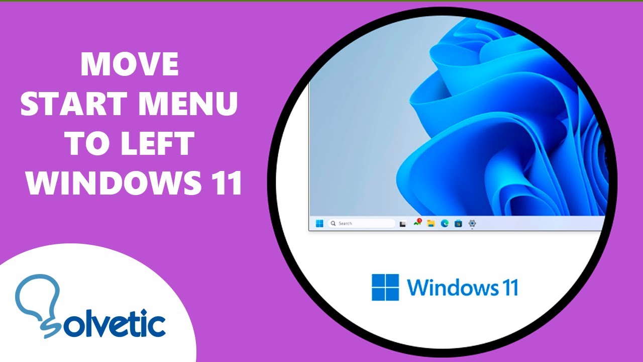Move Start Menu to Left Windows 11 - YouTube