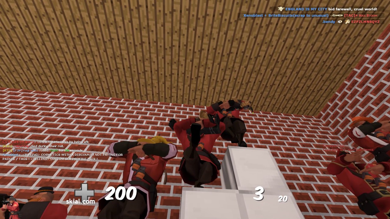 Team Fortress 2: Trade Server Kazotsky Kick - YouTube