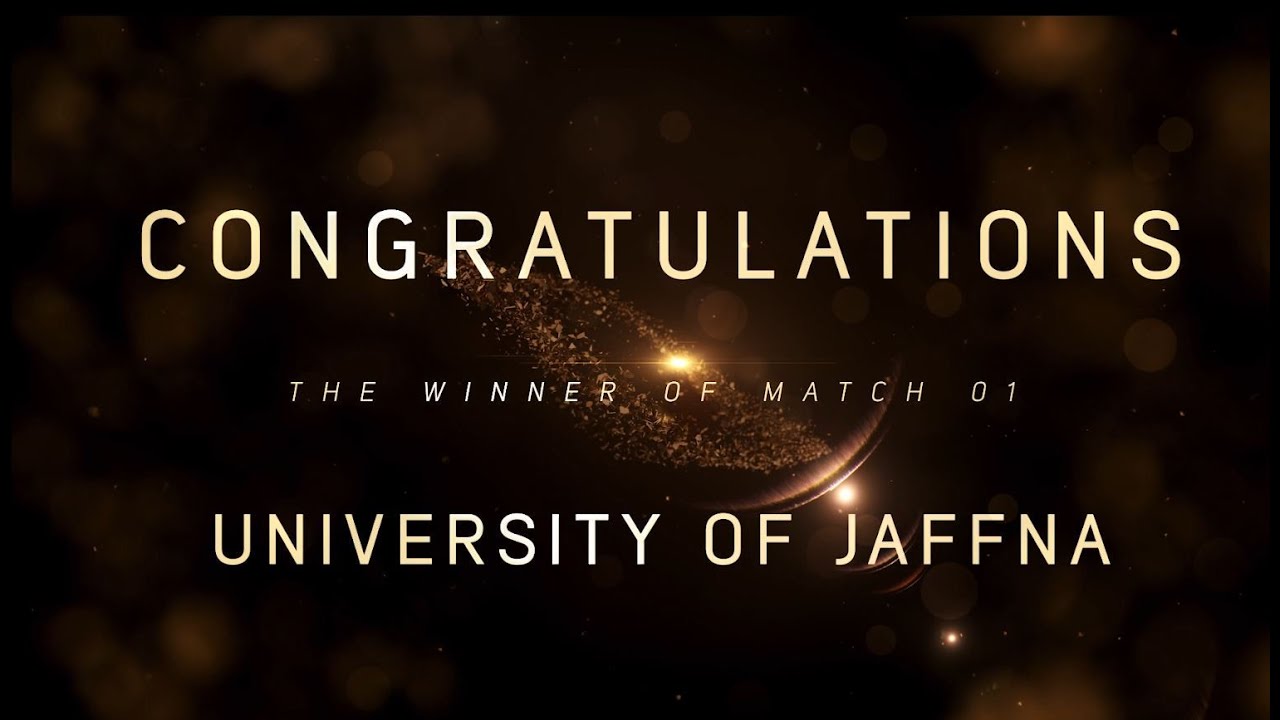 Match 01 Winner - Inter University DEBATE COMPETITION 2021 - YouTube