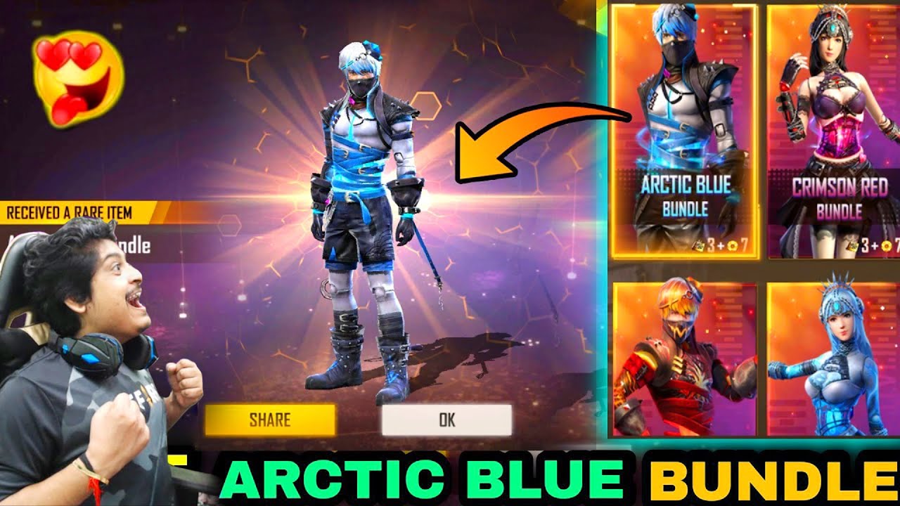 FREE FIRE NEW ARCTIC BLUE INCUBATOR || NEW EVENT FREE FIRE || ARCTIC ...