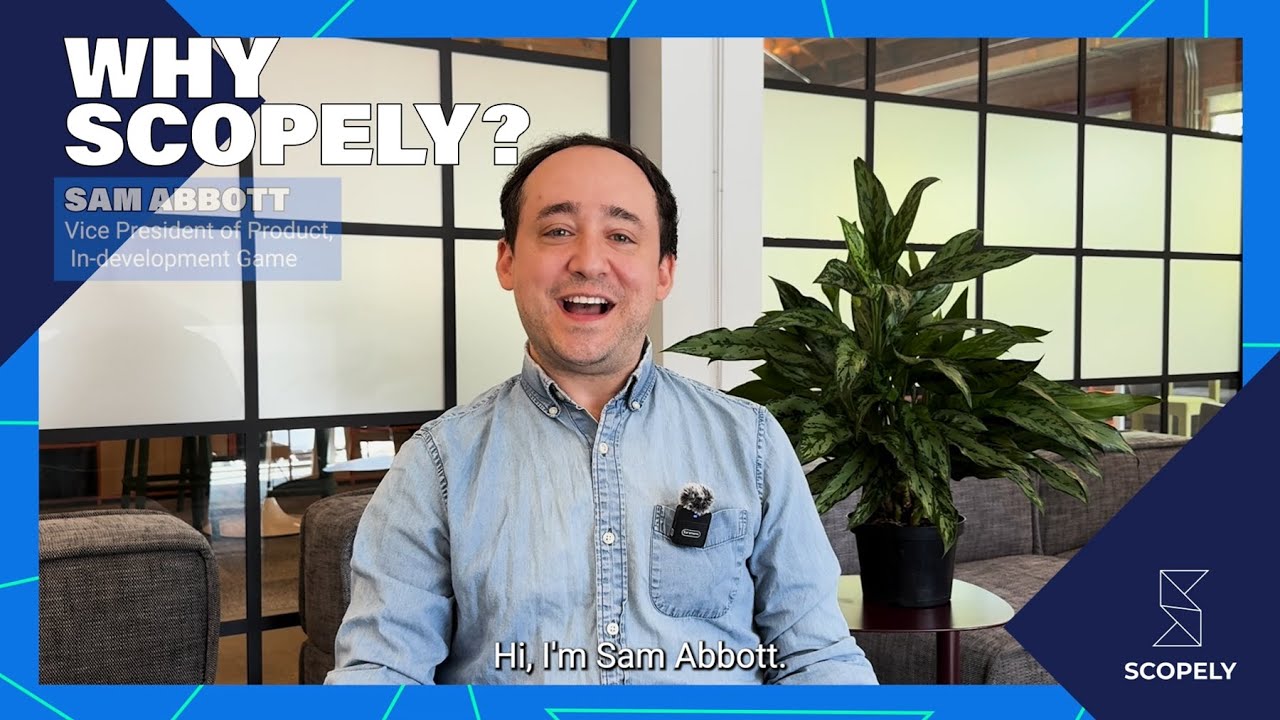 “Why Scopely?"💡💭👉 hear from Sam Abbott - YouTube