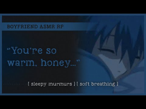 Soft boyfriend falls asleep in your arms (ASMR RP M4A) 💤 [sleepy murmurs] [soft breathing]