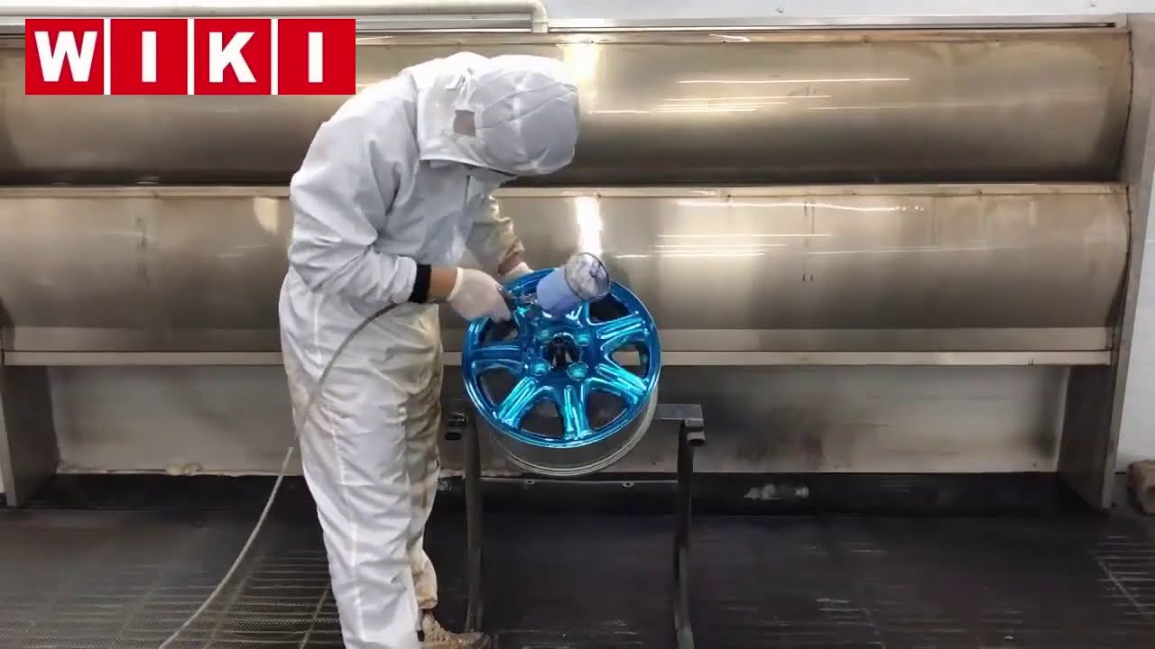 Nano Chrome Plating on Wheels With Pigments - YouTube