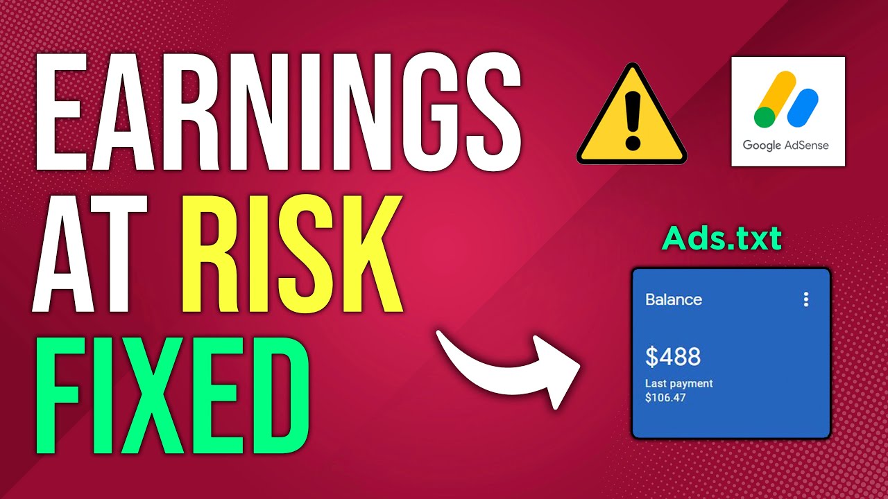 Protect Your Earnings: Fixing Ads.txt File Issues At Your Blog - YouTube