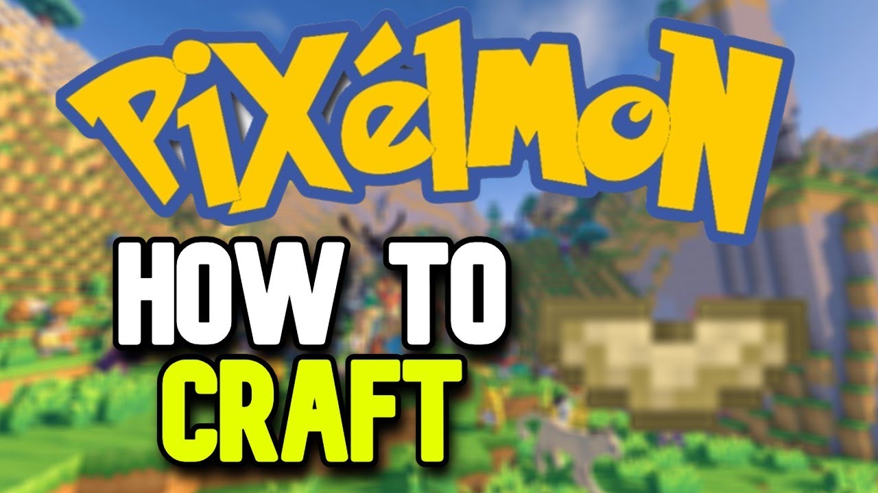 How to Make a Wooden Base in Pixelmon - YouTube