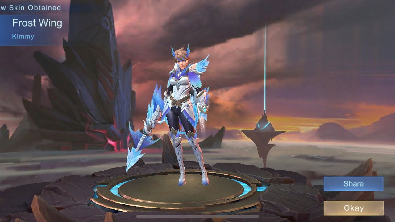 Kimmy Skin Frost Wing | Dragon Tamer #mlbb #mobilelegends #ml - YouTube