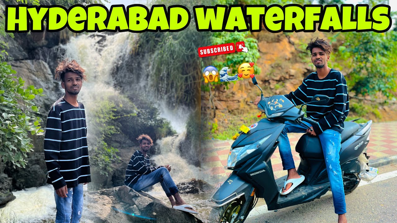 Hyderabad koheda waterfalls 🌊 #duker02 - YouTube