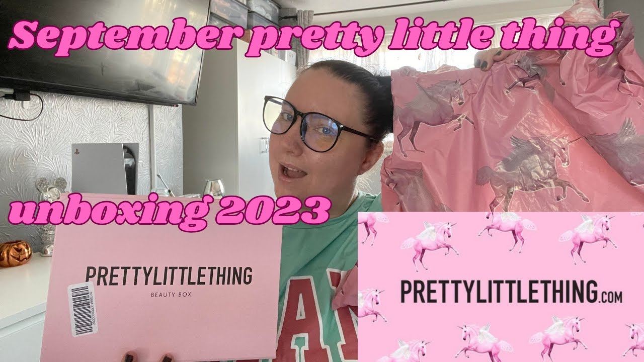 SEPTEMBER PRETTY LITTLE THING UNBOXING 2023 - YouTube