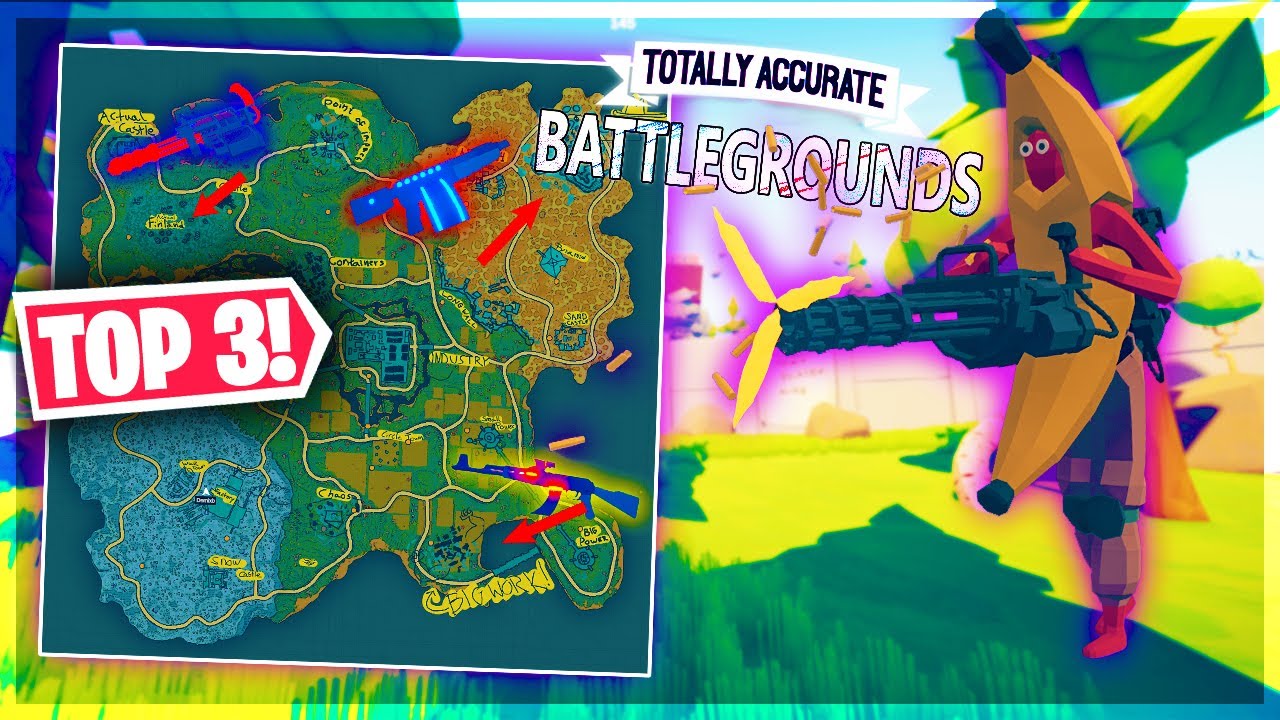 Best Spots To Land In Totally Accurate Battlegrounds for noobs (TABG ...