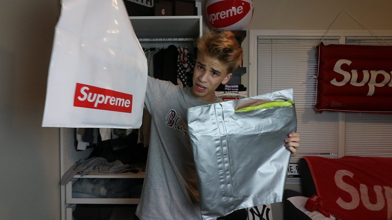Supreme Unboxing - *scary edition*! - YouTube