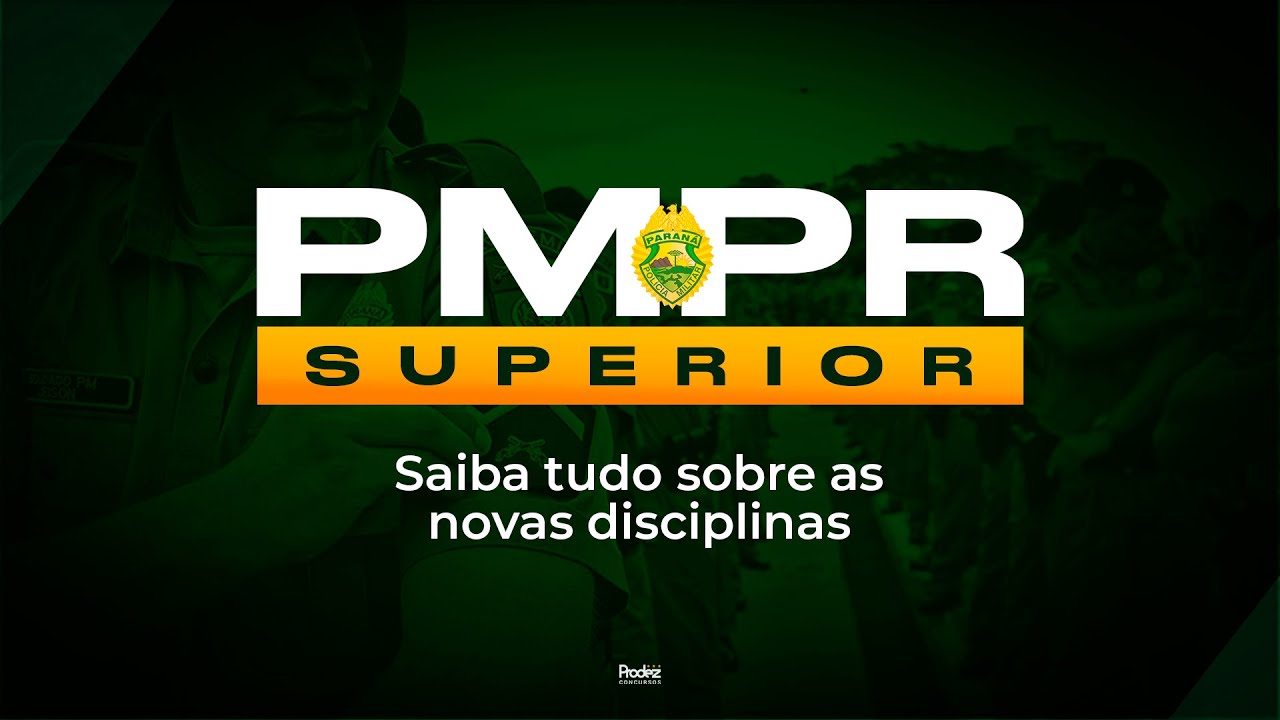 PMPR com Ensino Superior | Saiba tudo sobre o novo concurso 2024 - YouTube