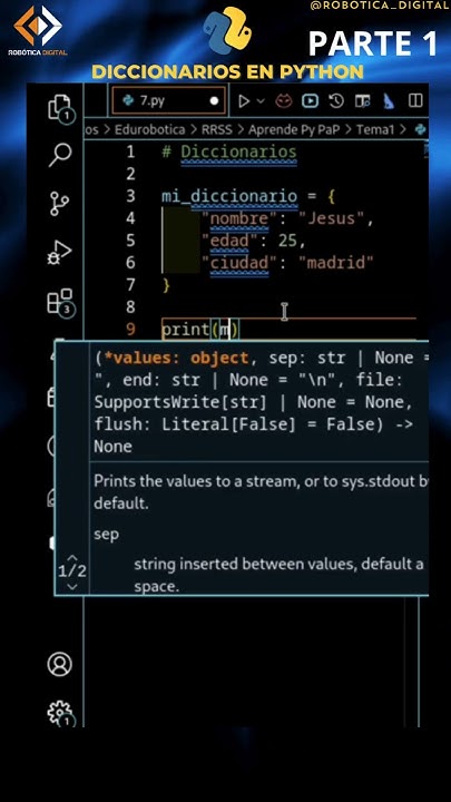 Python Desde Cero Diccionarios Parte 1 Python Codinglife Pythonprogramming Python Youtube