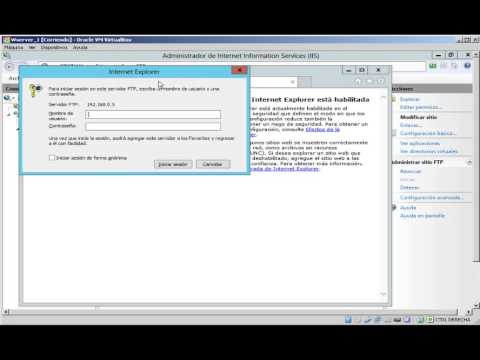 configurar de servidor ftp windows server 2012 - YouTube