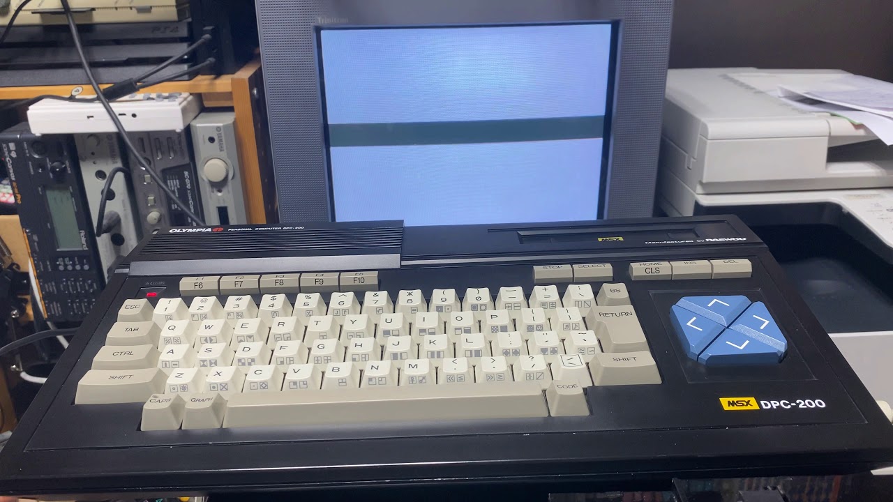 [MSX] What happens when a PAL version MSX is connected to an NTSC TV ...