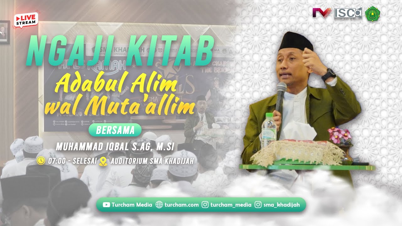 Ngaji kitab Adabul Alim wal Muta'allim | Muhammad Iqbal S.Ag, M.Si | 21 ...