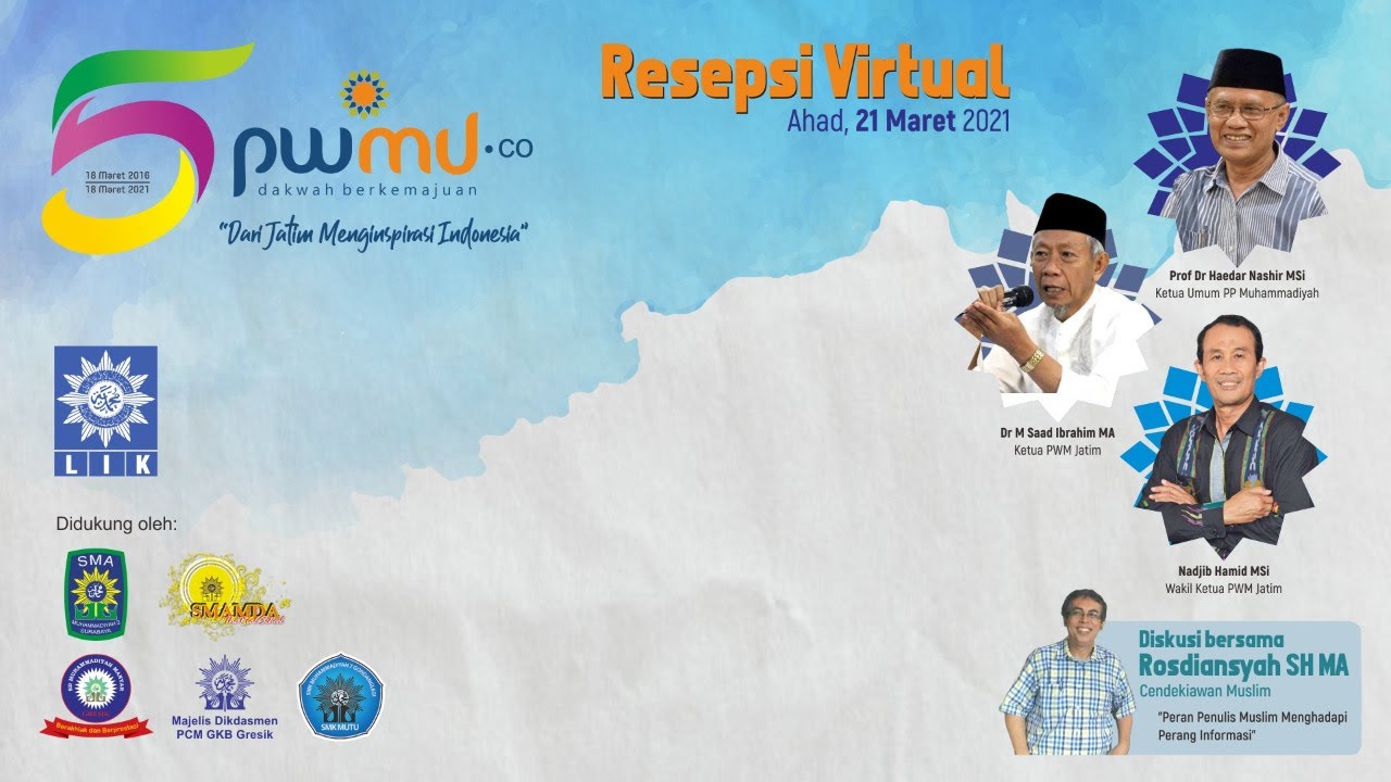 Resepsi Milad ke-5 PWMU.co - YouTube