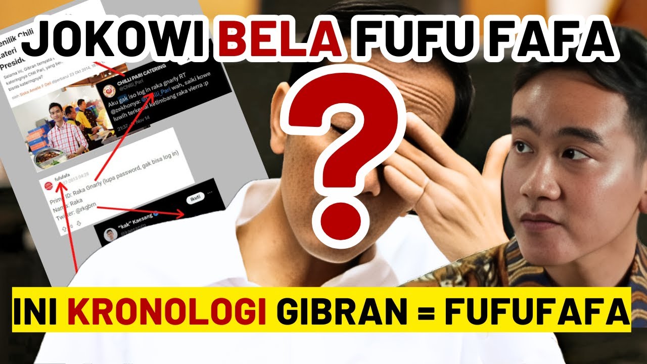 JOKOWI MULAI BELA FUFU FAFA ?? INI KRONOLOGISNYA ! APAKAH AKAN SEGERA DIMAKZULKAN ??? - YouTube