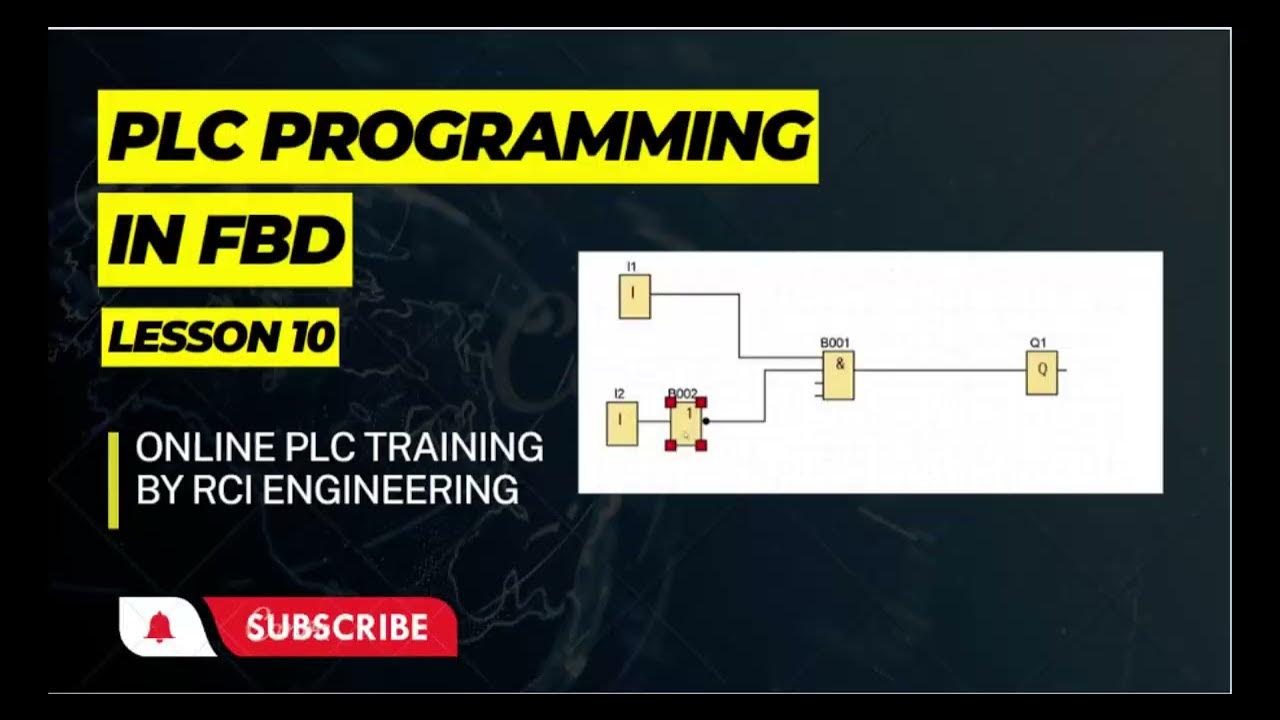 ONLINE PLC TRAINING | LESSON 10 | PLC PROGRAMMING IN FBD | LAD 2 FBD CONVERSION | SIEMENS LOGO ...