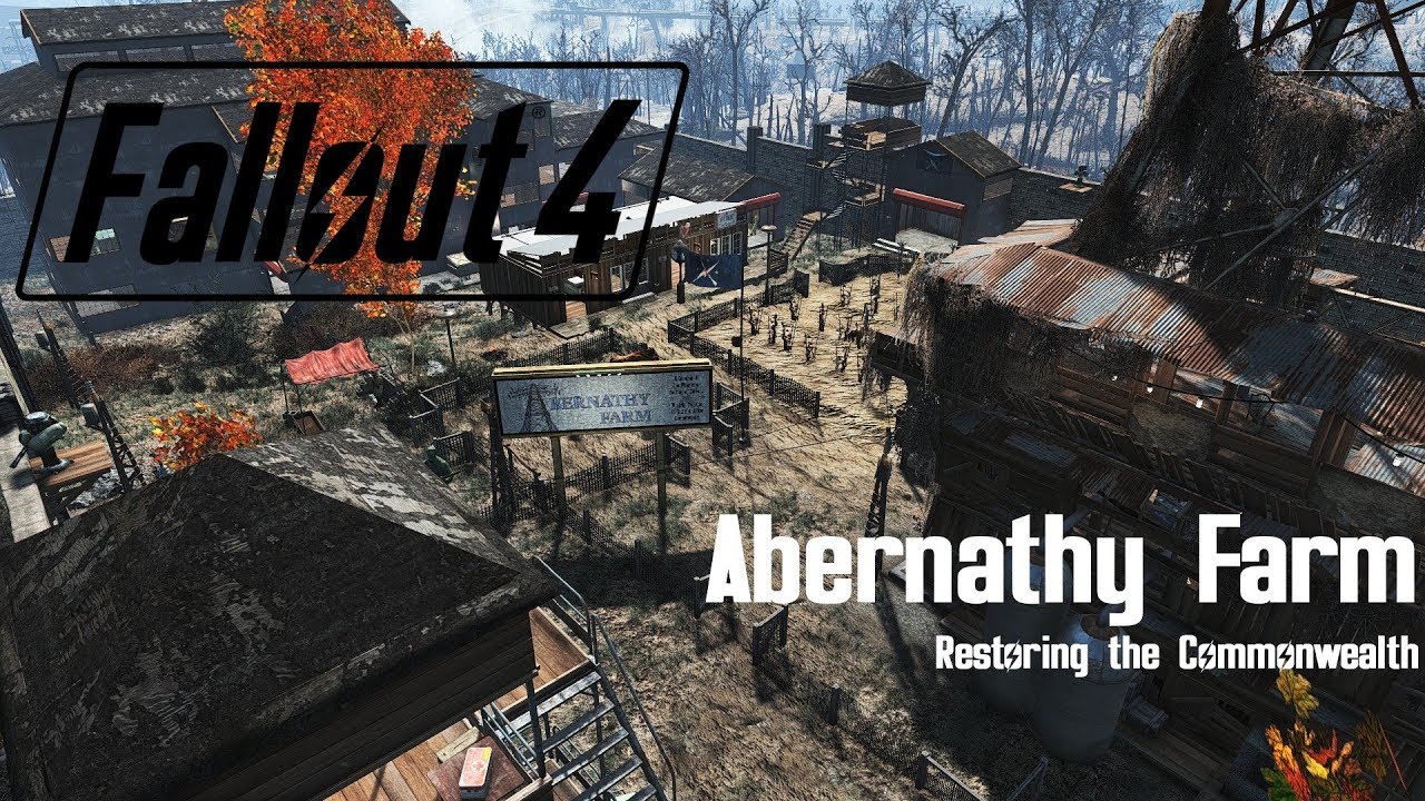 Abernathy Farm - Abattoir / Slaughterhouse - Fallout 4 Settlements ...