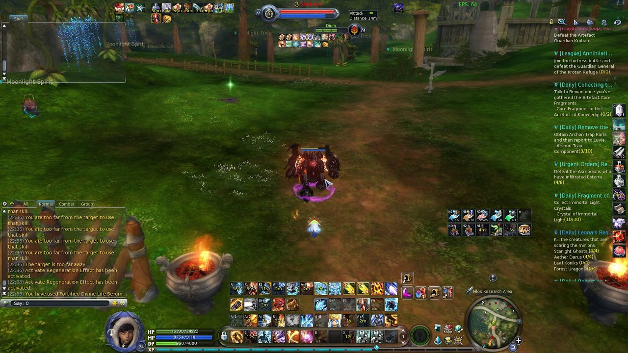 AION 5.0 - AETHERTECH PVP CLIP - DIUM - YouTube