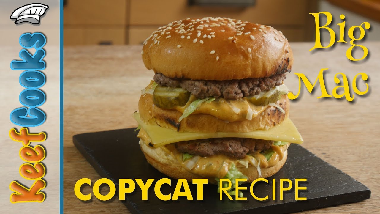 Big Mac Copycat Recipe | Make Your Own Big Mac - YouTube