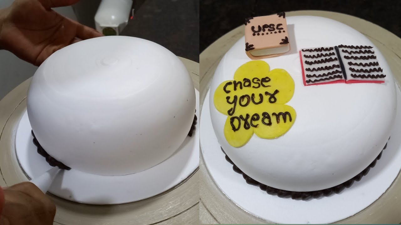 Wonderful Cake Recipe | How To Make Fondant Cake Design | Fondant ...