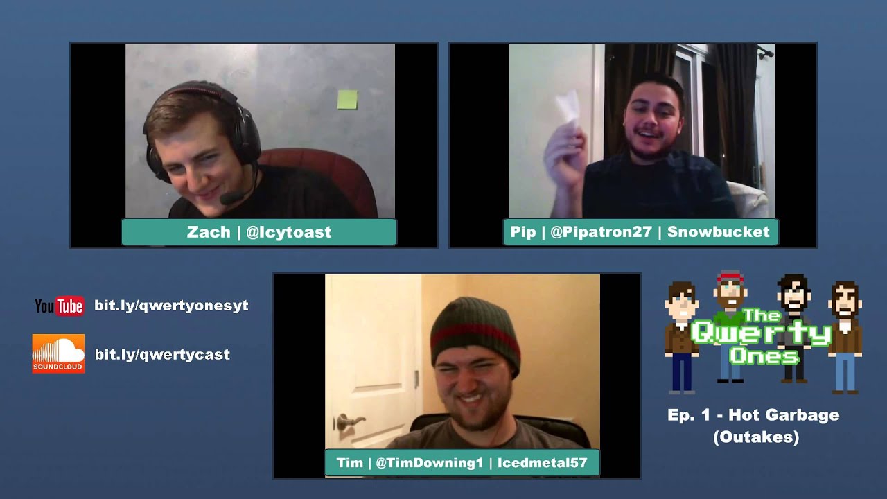 Qwerty Cast: Ep. 1 - Hot Garbage (Outtake) - YouTube