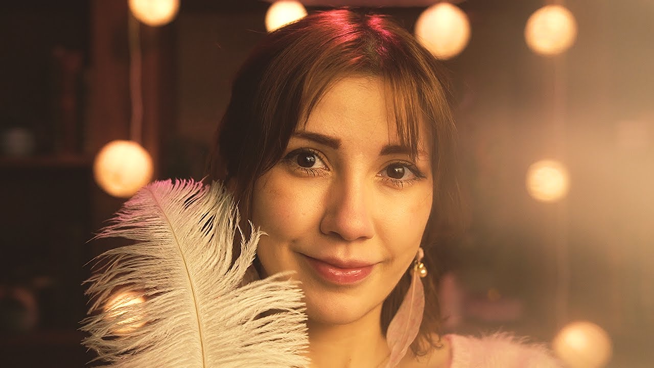 Soothing Feather ASMR for Sleep 🦢 (Visual Triggers, Layered Sounds ...