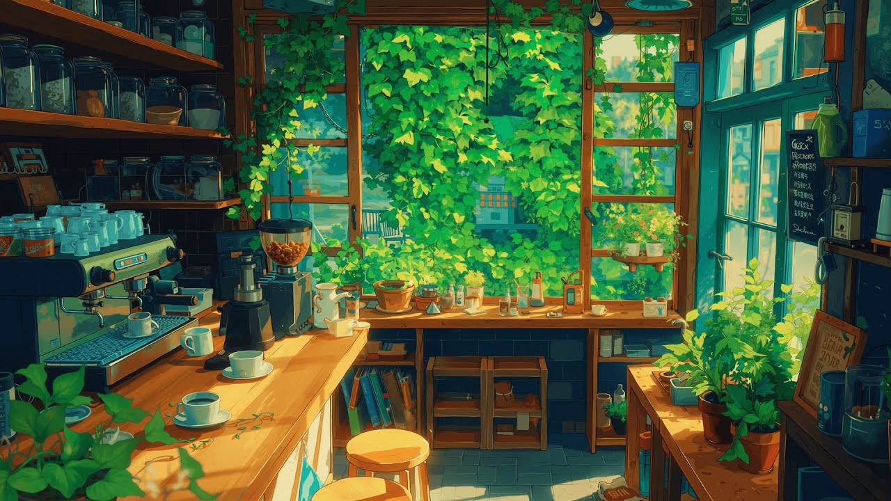 Ghibli Morning Beats ☕ Relaxing Lofi Vibes to Start Your Day Lofi Hip ...