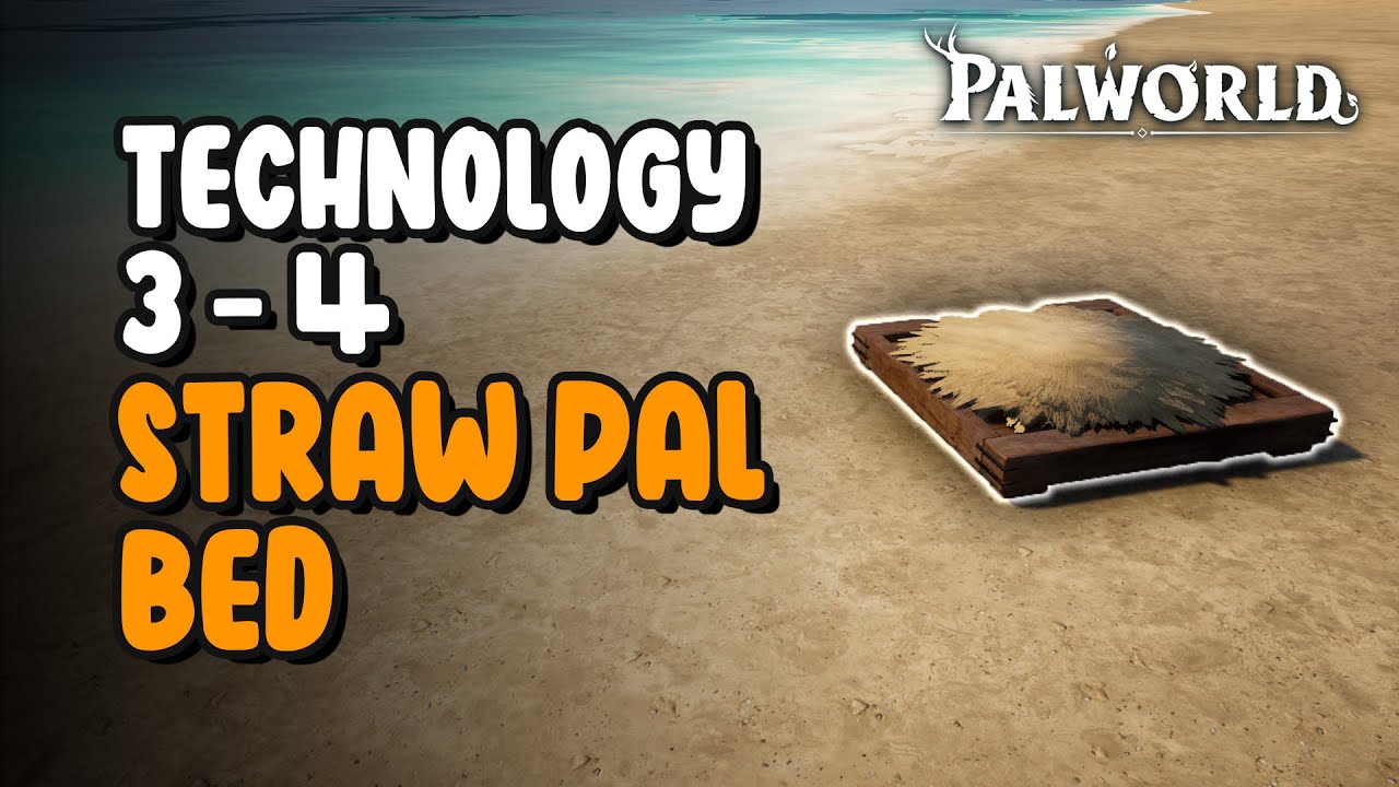 3-4 Straw Pal Bed | Palworld - YouTube