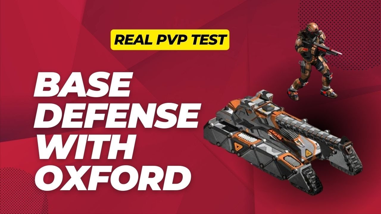 War Commander real pvp attack base defense with Oxford - YouTube