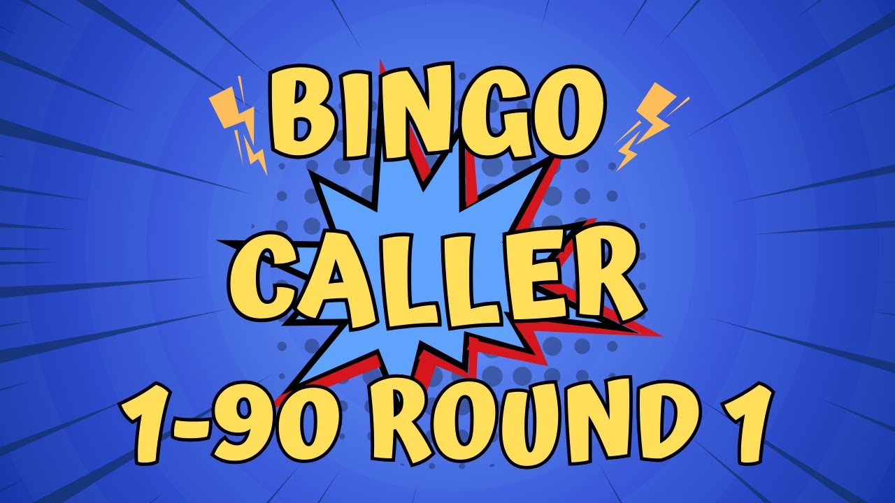 Bingo Caller || Numbers 1 - 90 || Round 1 - YouTube