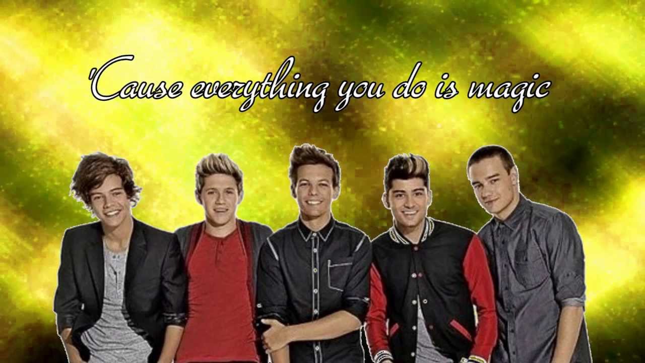 Magic One Direction lyrics and pictures - YouTube