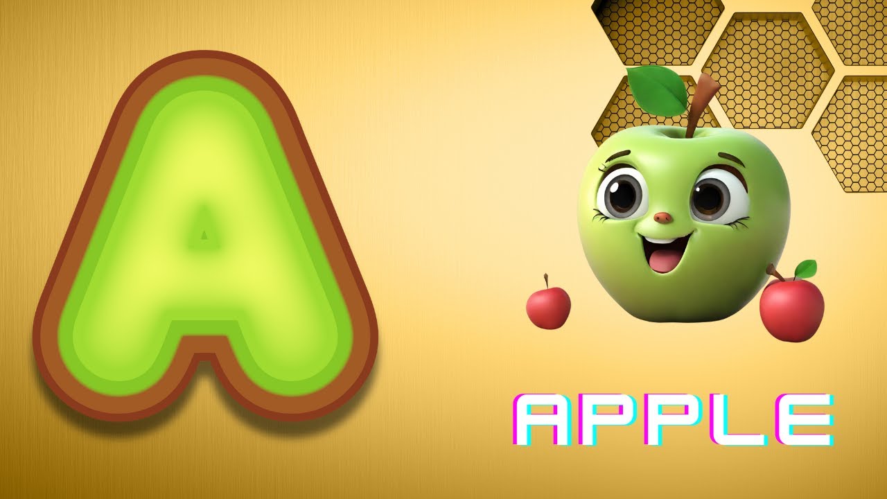 ABC Phonic Song - Toddler Learning Video Songs, Phonics Song , A for ...