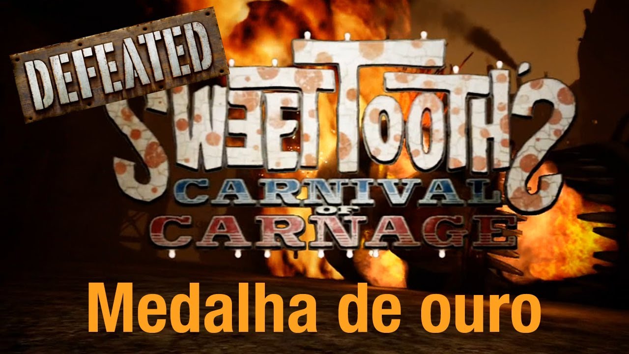 Twisted Metal - Análise e Sweet Tooth Carnival of Carnage Medalha de ...