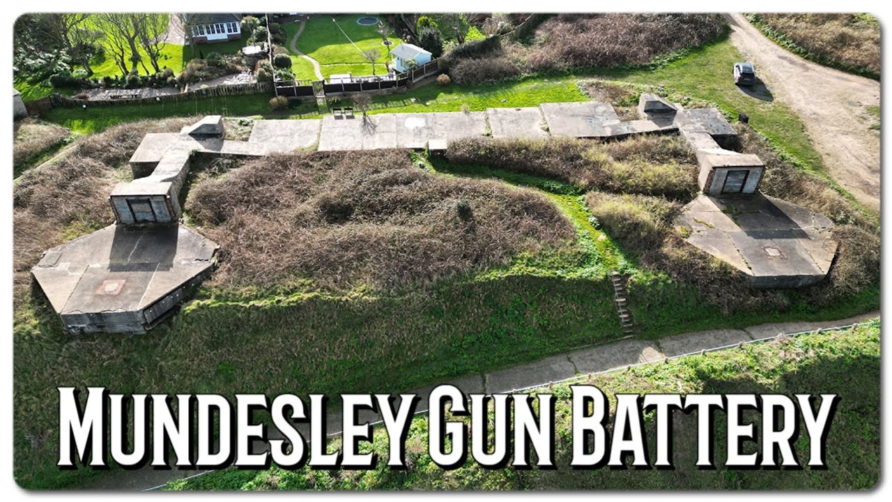Norfolk WWII ABANDONED Gun Emplacement Battery. Mundesley. - YouTube