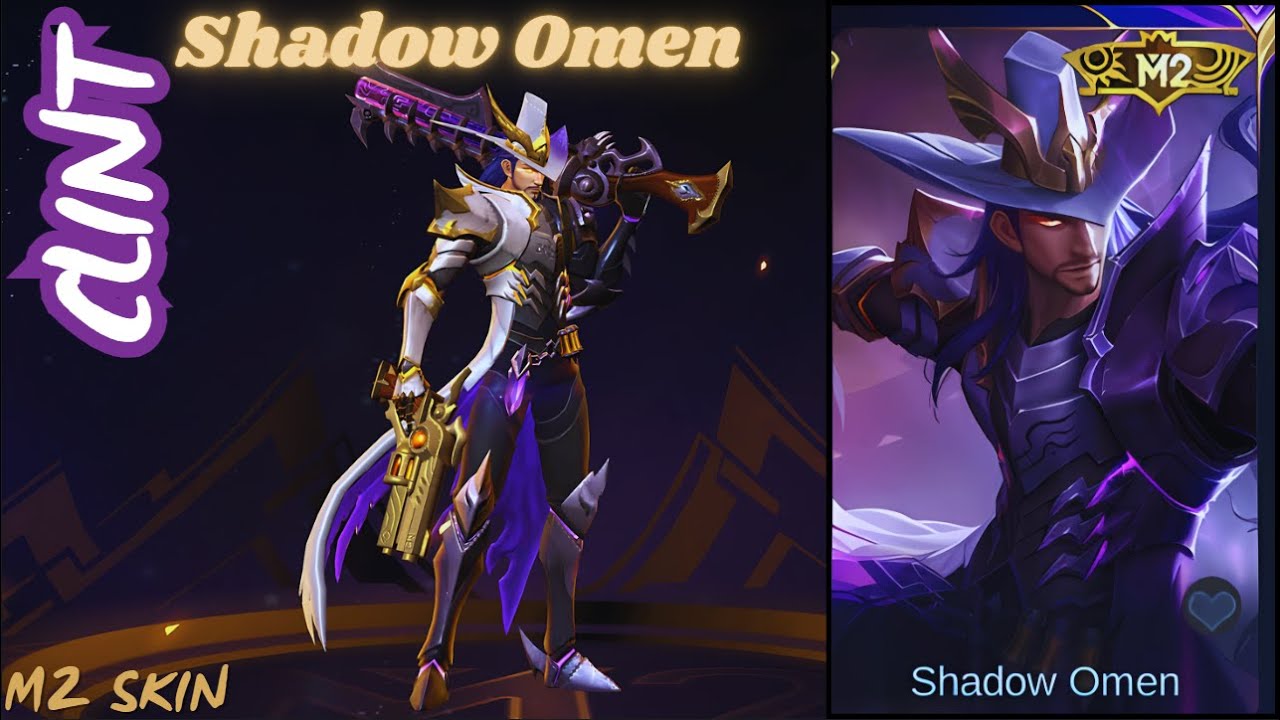 Clint Shadow Omen (M2 Skin) [MLBB Skin Effects 4K UHD] | Slow Motion ...