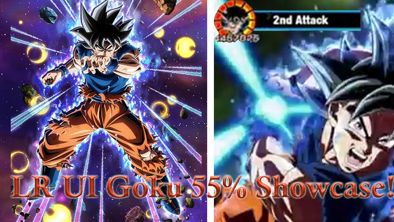 LR STR UI Goku 55% Showcase! How Good Can He Get? | Global Dokkan ...