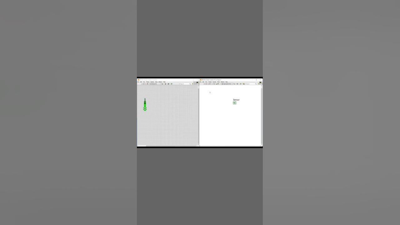 NI DSC Module||(LabVIEW SCADA)_Blink Sensor control #shorts - YouTube