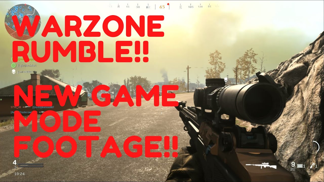 Warzone Rumble Gameplay Footage | New Game Mode | Snipers Paradise ...