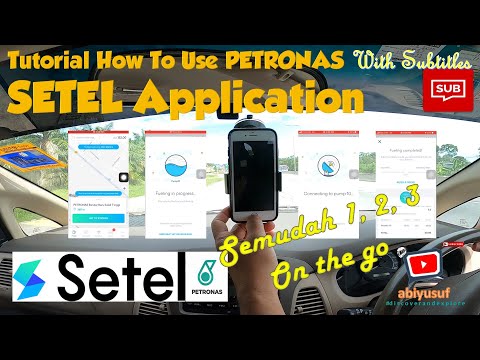 Tutorial How to Use SETEL Application With English Subs