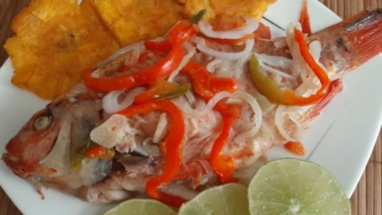 Mejor receta mojarra en salsa - fácil de hacer y súper saludable - YouTube