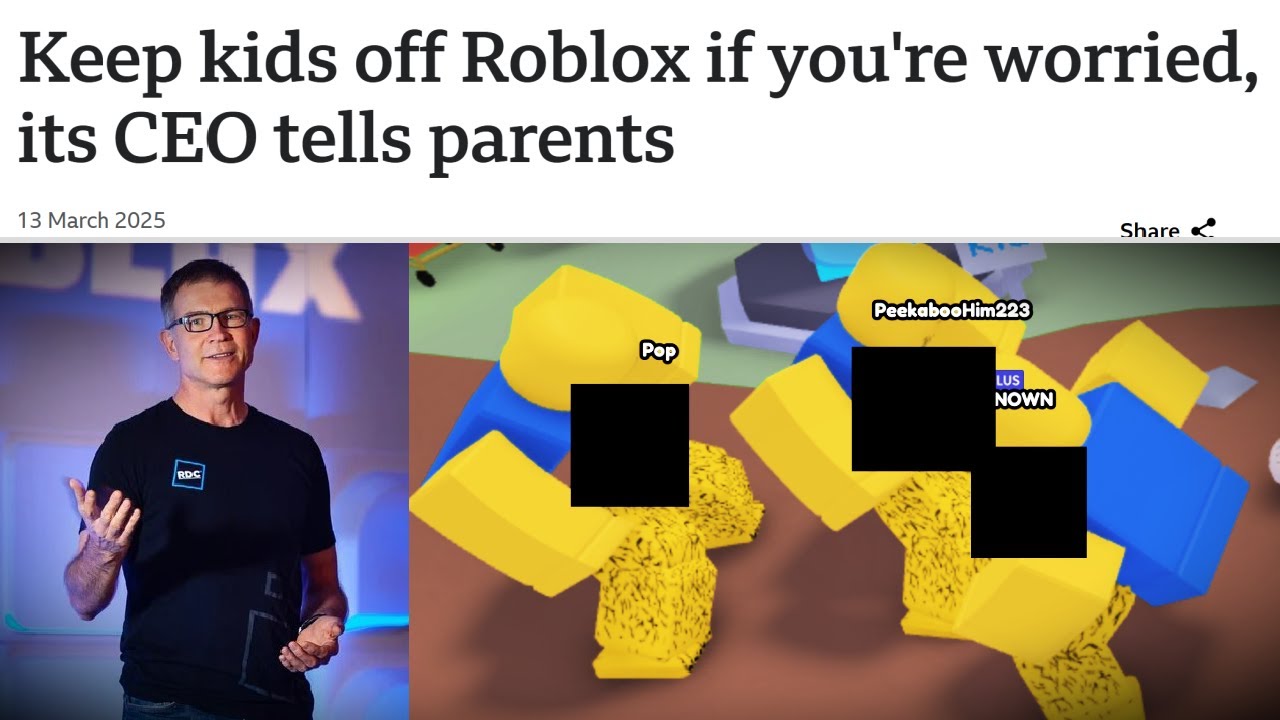 David Baszucki Warns Parents "Keep Kids OFF Roblox..." - YouTube