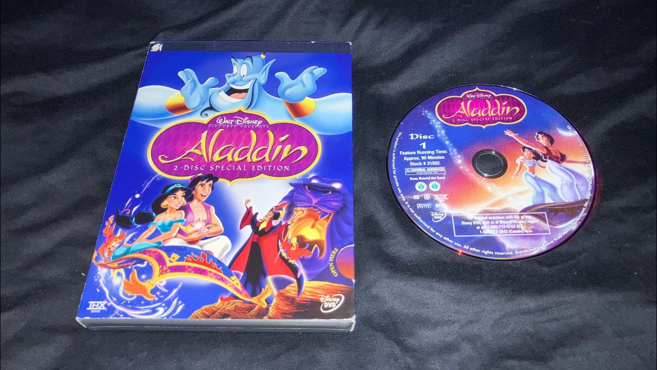 Opening to Aladdin: Platinum Edition 2004 DVD (Disc 1) - YouTube