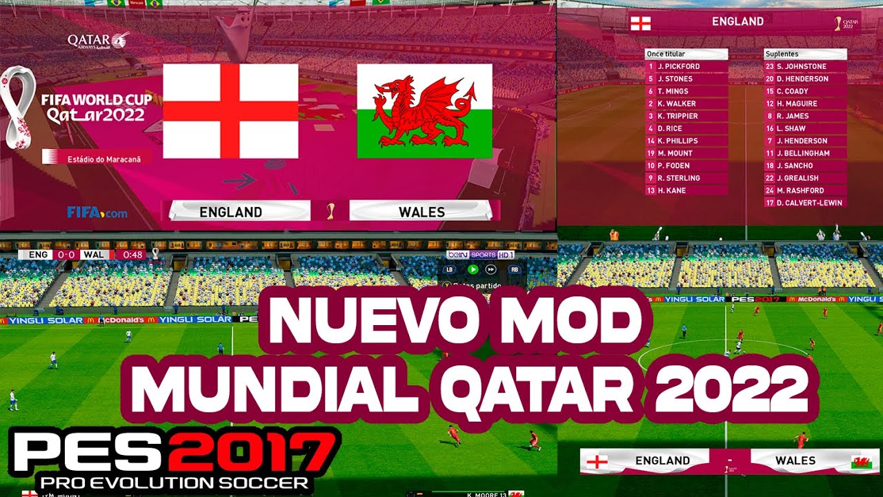NUEVO MARCADOR Y MOD DEL MUNDIAL QATAR 2022 SMOKE PATCH Y PROFESSIONAL ...