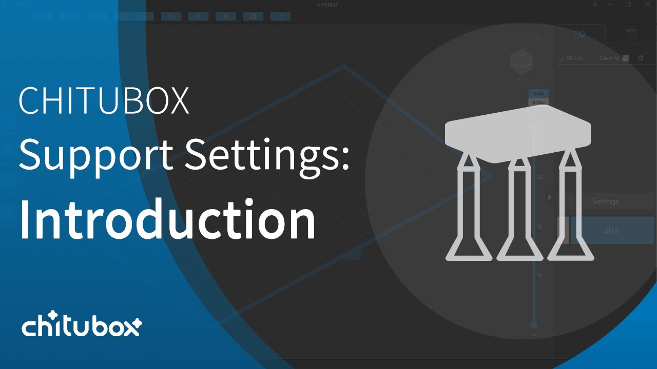 [CHITUBOX Basic]Support Settings: Introduction - YouTube