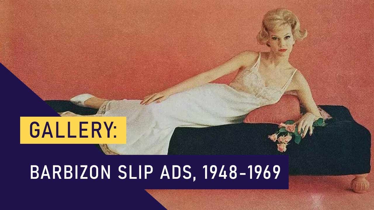 Barbizon vintage slips. Ads from 1948 to 1969. - YouTube